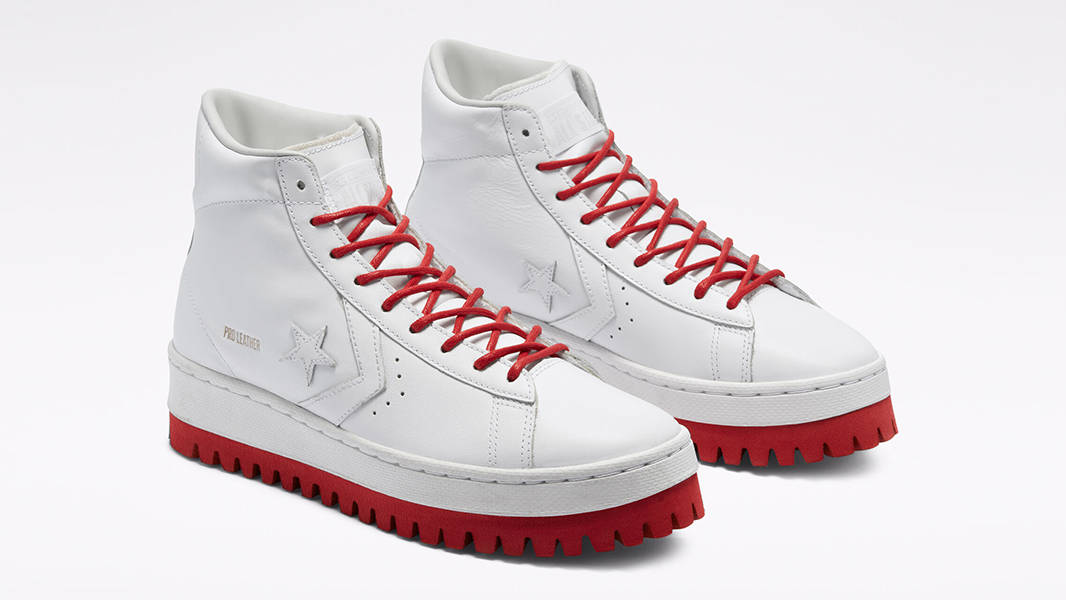 Converse Pro Leather Trek Hi White Red | Where To Buy | 172332C