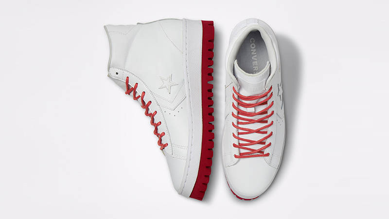 Converse Pro Leather Trek Hi White Red | Where To Buy | 172332C