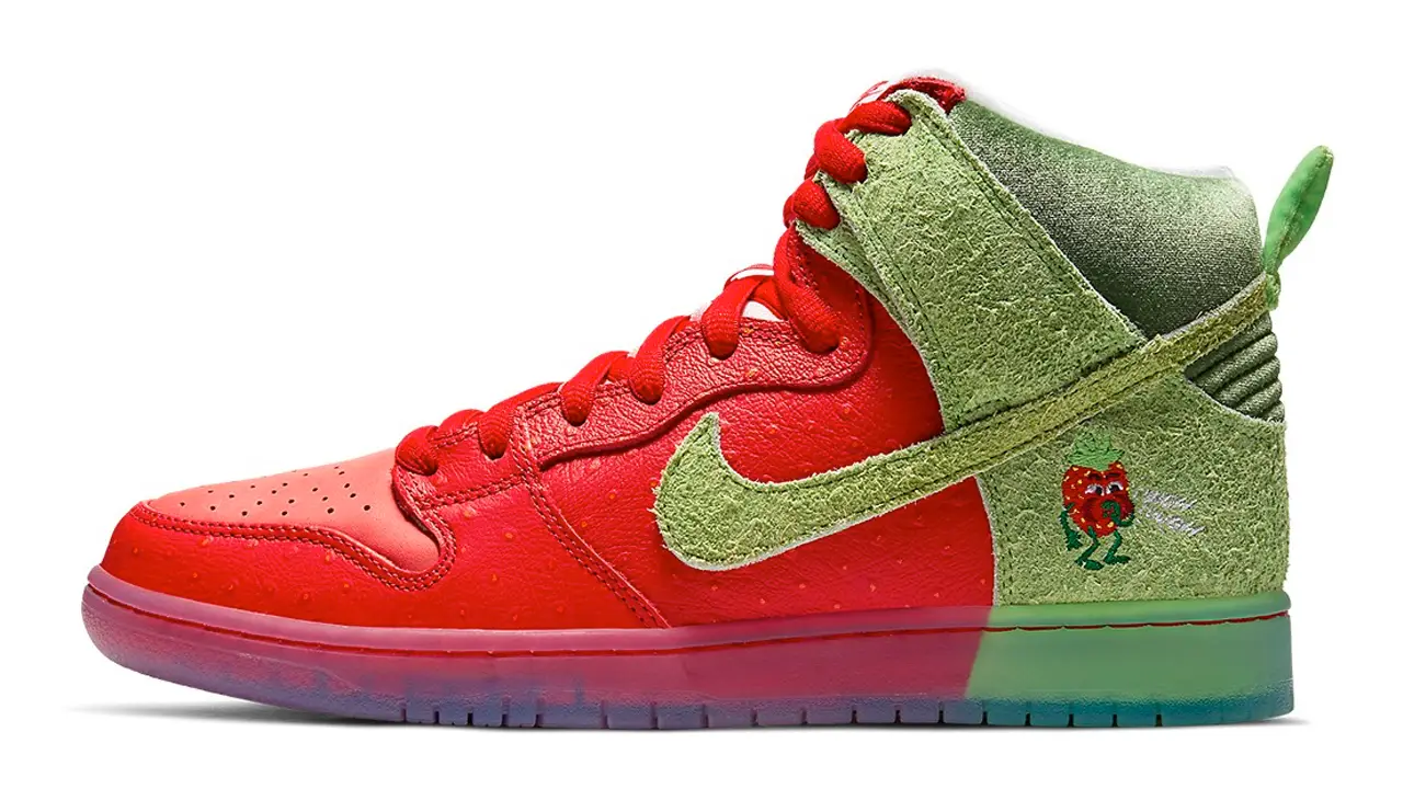 Release Reminder: Don't Miss the Nike SB Dunk High "Strawberry Cough ...