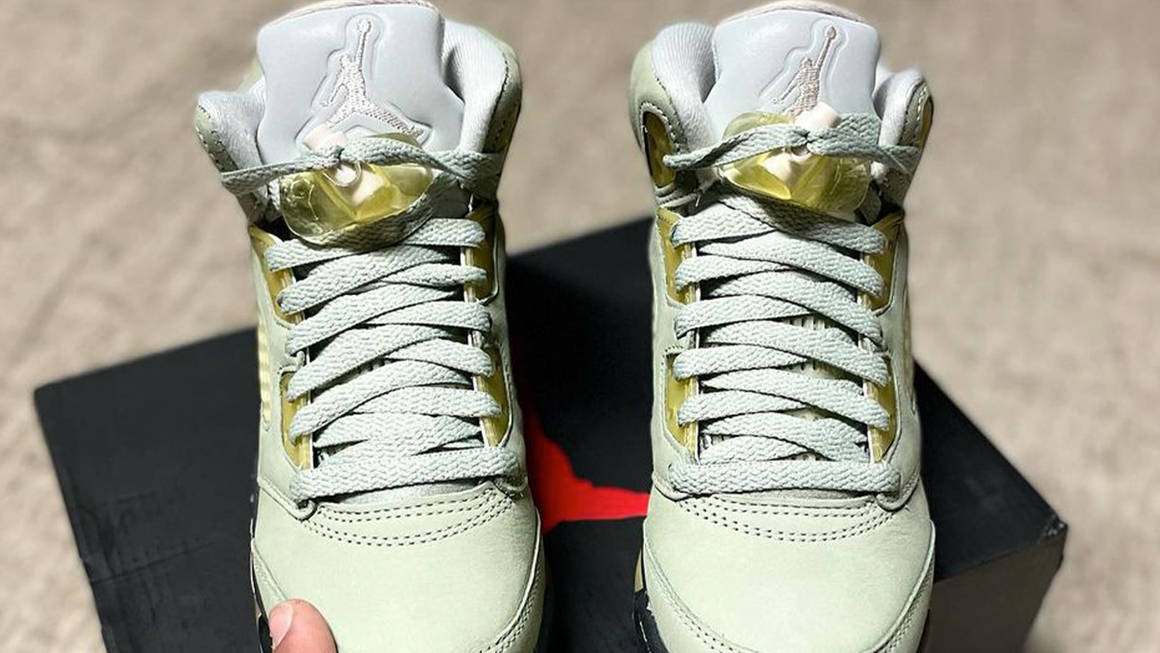 A Closer Look at the Air Jordan 5 "Jade Horizon" | The Sole Supplier