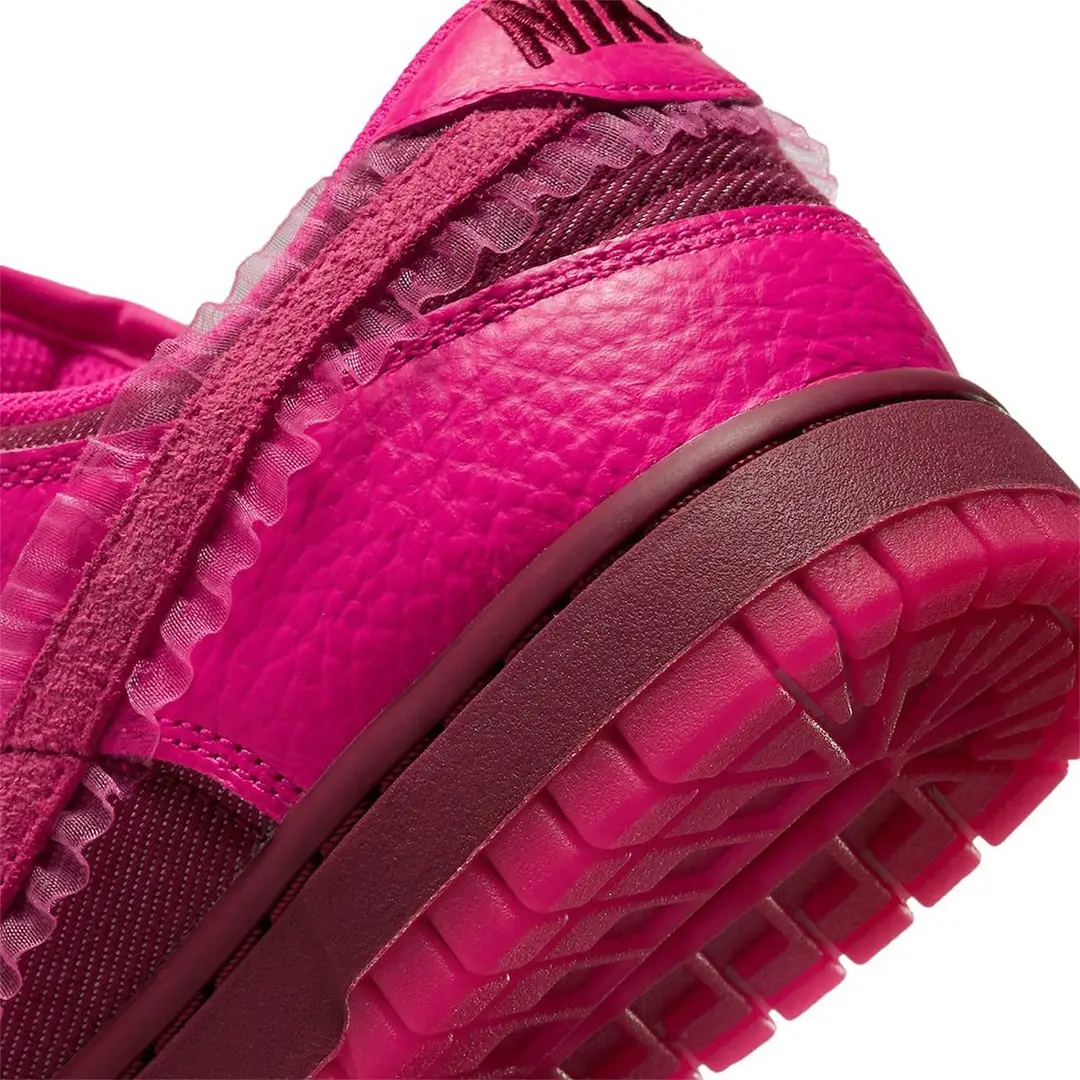 Lacy Details Decorate the Latest Nike Dunk Low "Valentine's Day" | The ...