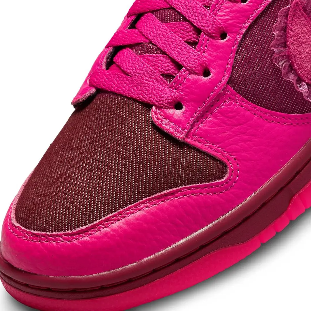 Lacy Details Decorate the Latest Nike Dunk Low "Valentine's Day" | The ...