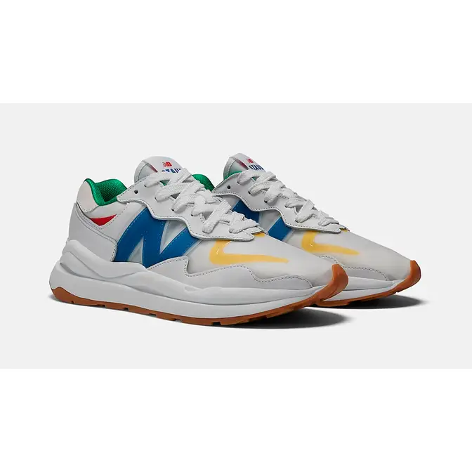 STAUD x New Balance 57/40 White Blue | Where To Buy | M5740SR | The ...