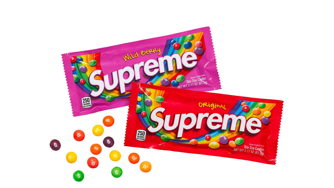 Satisfy Your Sweet Tooth With This Supreme x Skittles Collab | The Sole ...