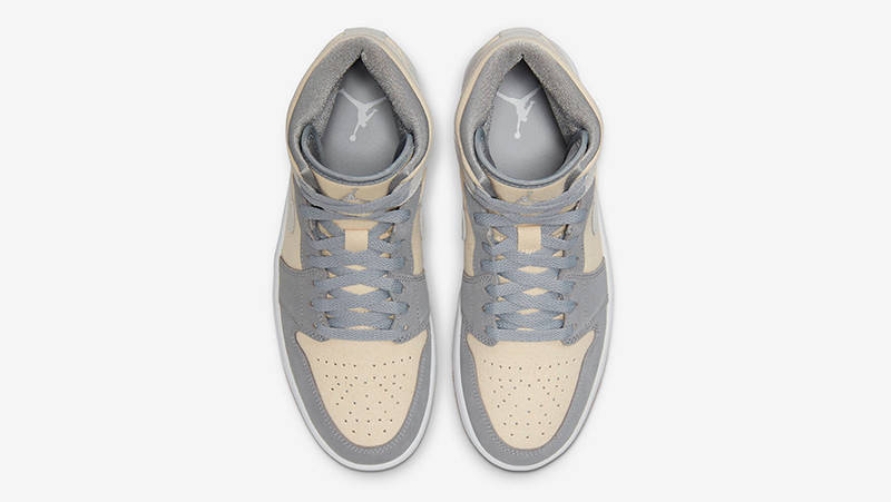 Air Jordan 1 Mid Cream Grey | Where To Buy | DN4281-100