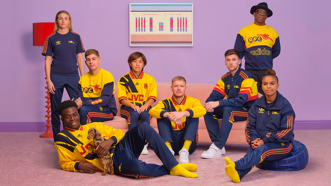 Arsenal x adidas Get Retro With This Archival Inspired Collection | The ...