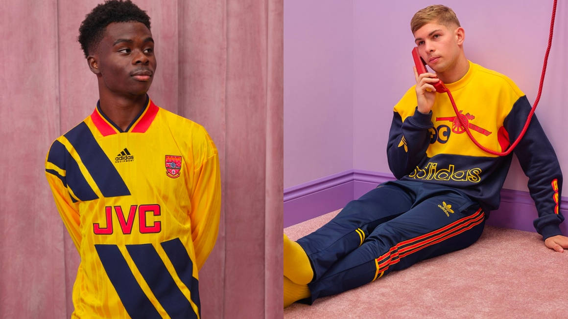 Arsenal x adidas Get Retro With This Archival Inspired Collection | The ...
