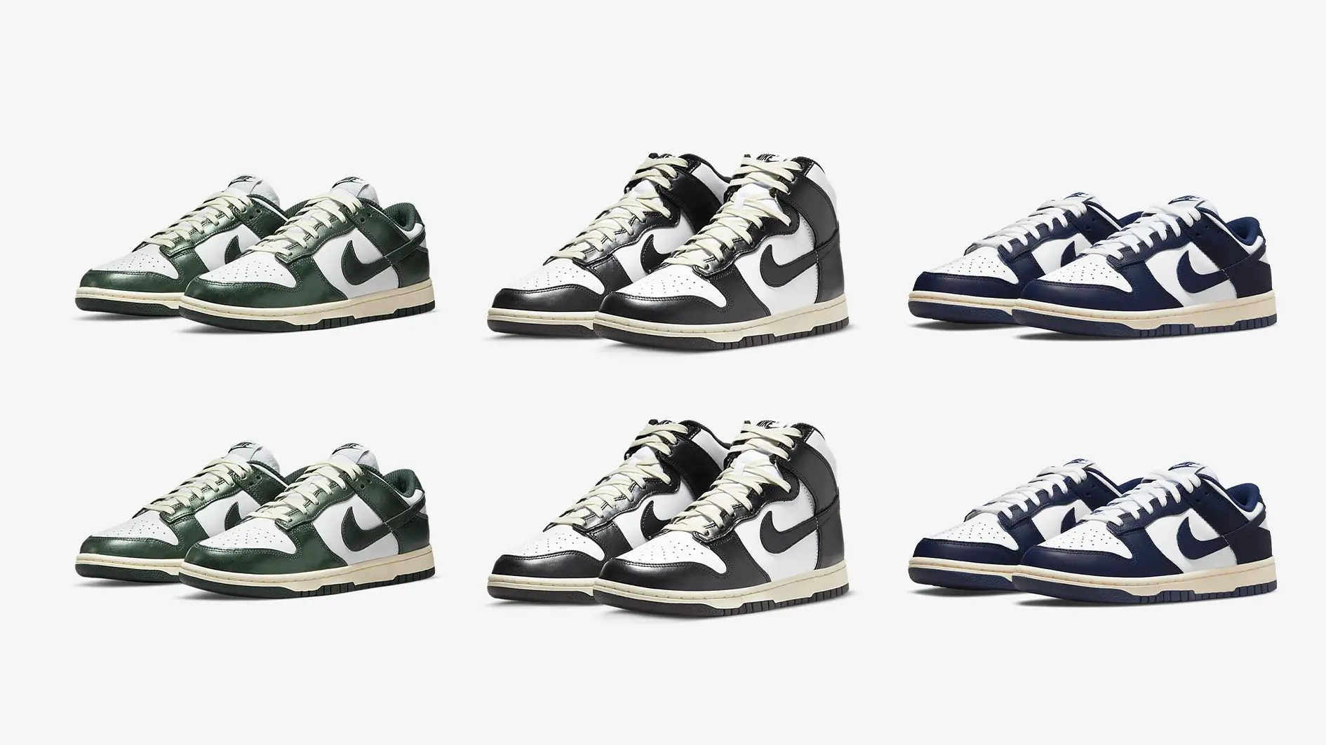 A Trio of Vintage-Looking "Aged" Dunks Will Drop This Year | The Sole ...