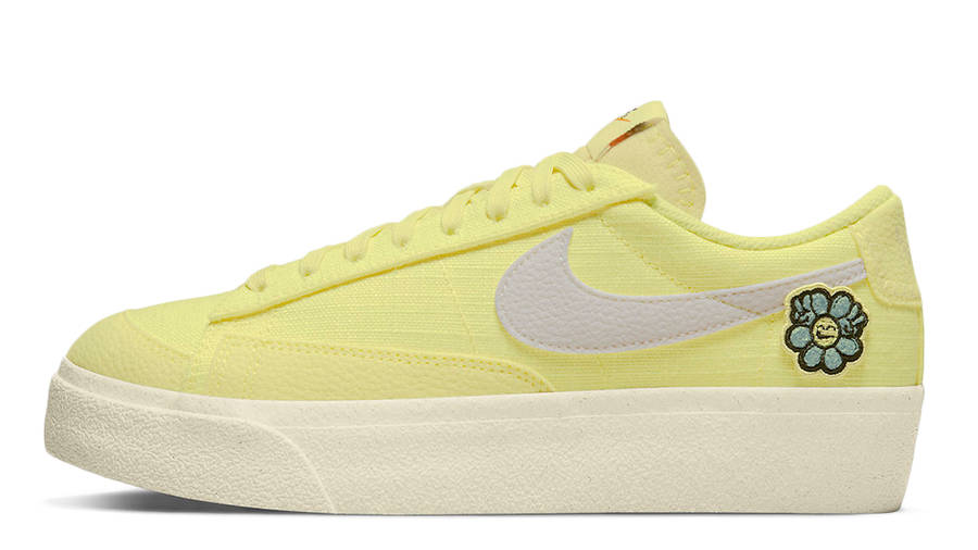 Nike Blazer Low Platform Air Sprung Yellow | Where To Buy | DJ6376-800 ...