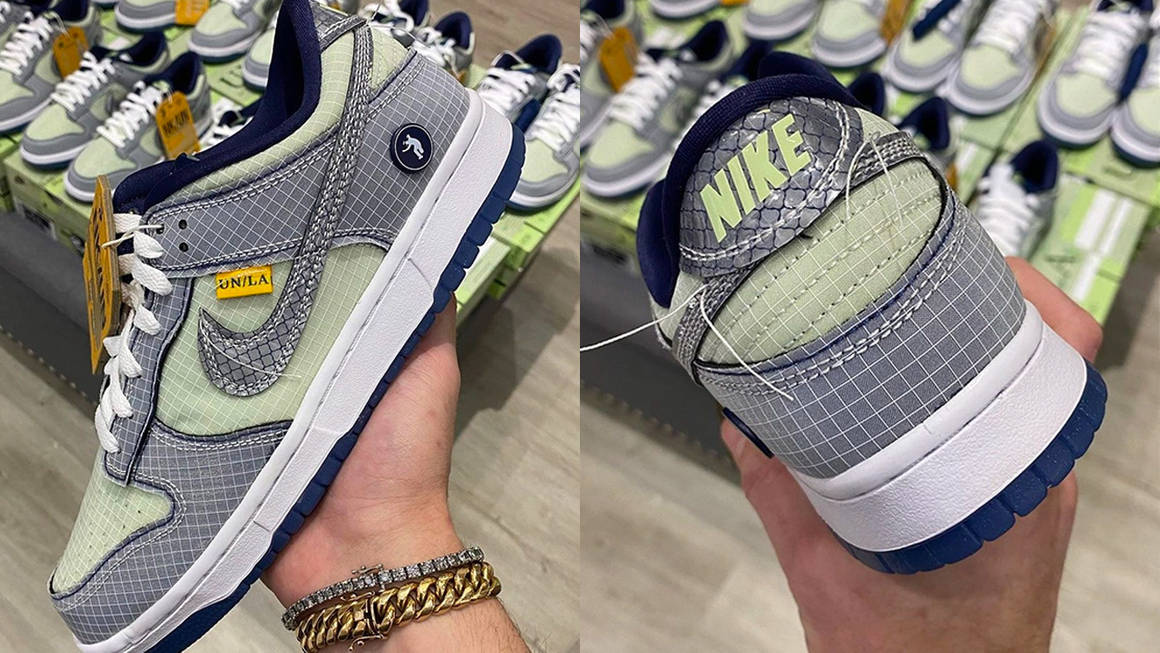 The Union LA x Nike Dunk Low Surfaces in a Light Green Colourway | The ...
