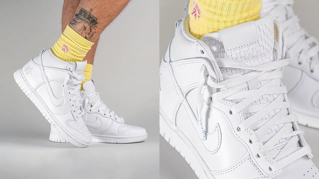 The Upcoming Nike Dunk High "White" Is Embellished With East Asian ...