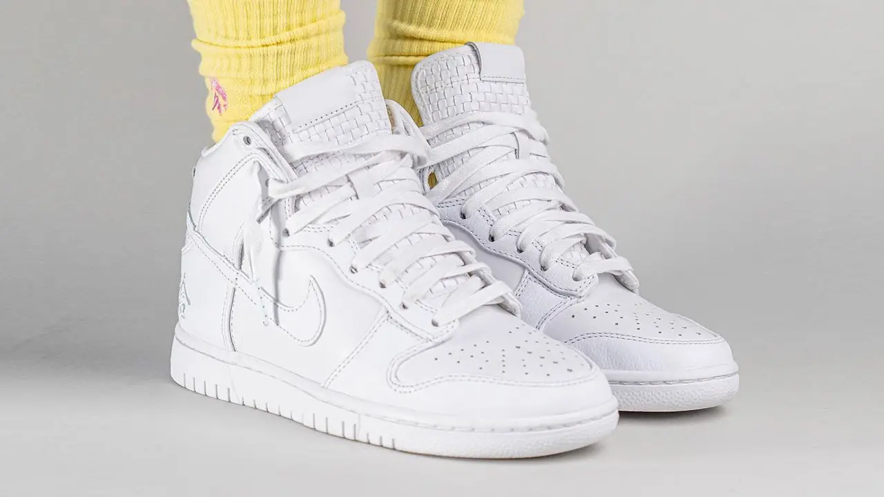 The Upcoming Nike Dunk High "White" Is Embellished With East Asian ...