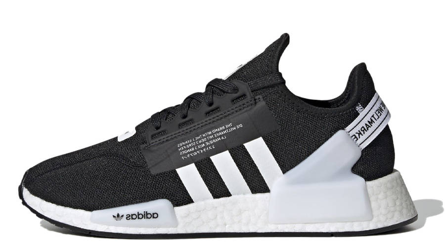 adidas NMD R1 V2 Core Black White | Where To Buy | GX6367 | The Sole ...
