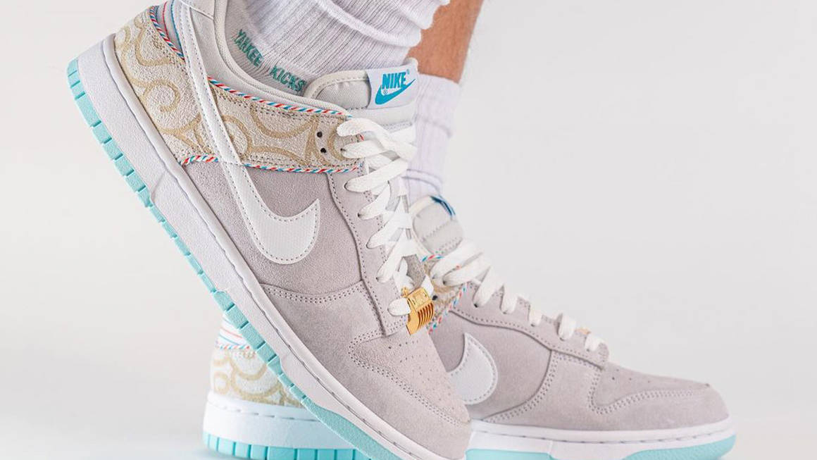 The Nike Dunk Low "Barber Shop" Gets Dyed in Another Colourway | The ...