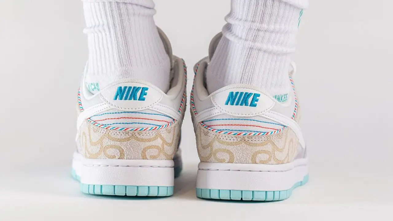 The Nike Dunk Low "Barber Shop" Gets Dyed in Another Colourway | The ...