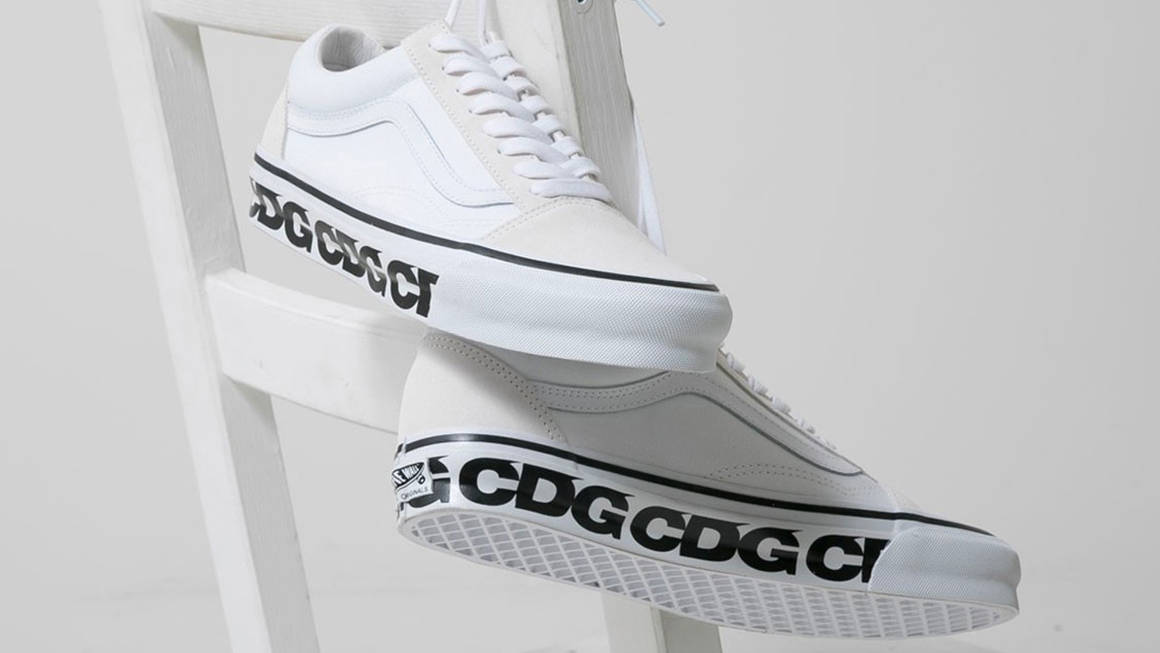 The COMME des GARÇONS x Vans Old Skool "White" Is Coming Soon | The ...