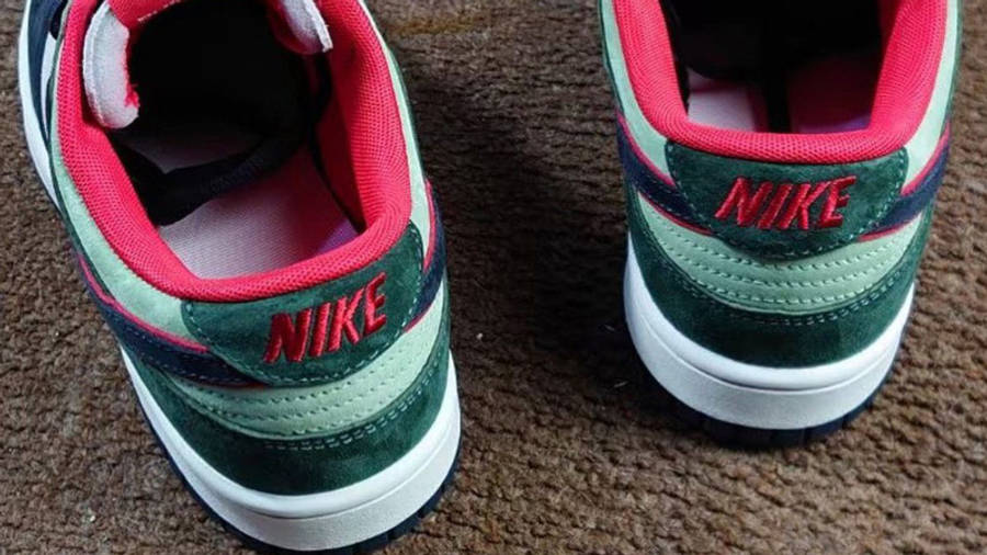 Nike Dunk Low Navy Green Red | Where To Buy | undefined | The Sole Supplier