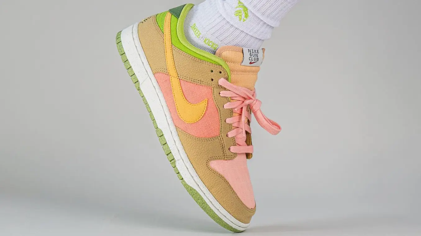 An On-Foot Look at the Nike Dunk Low "Nike Sun Club" | The Sole Supplier
