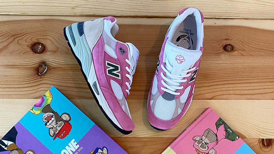 Paperboy Paris x New Balance 991 Pink White | Where To Buy | undefined ...