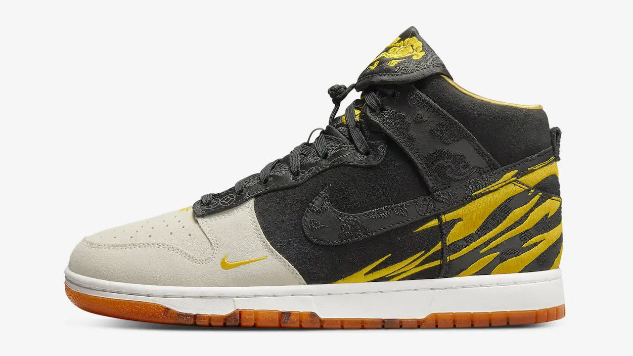 The Nike Dunk High "Year Of The Tiger" Is Full of Wild Details | The ...