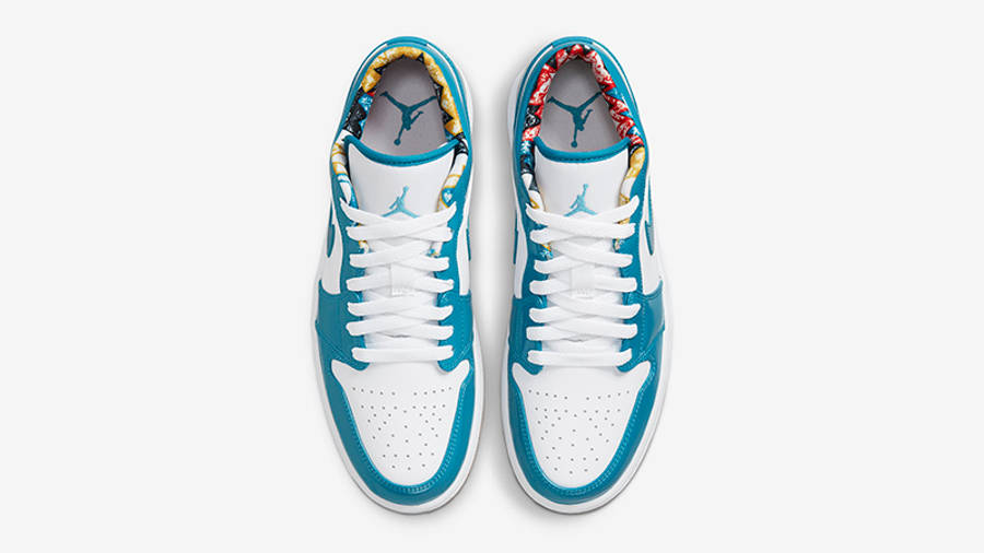 Air Jordan 1 Low Barcelona Teal | Where To Buy | DC6991-400 | The Sole ...