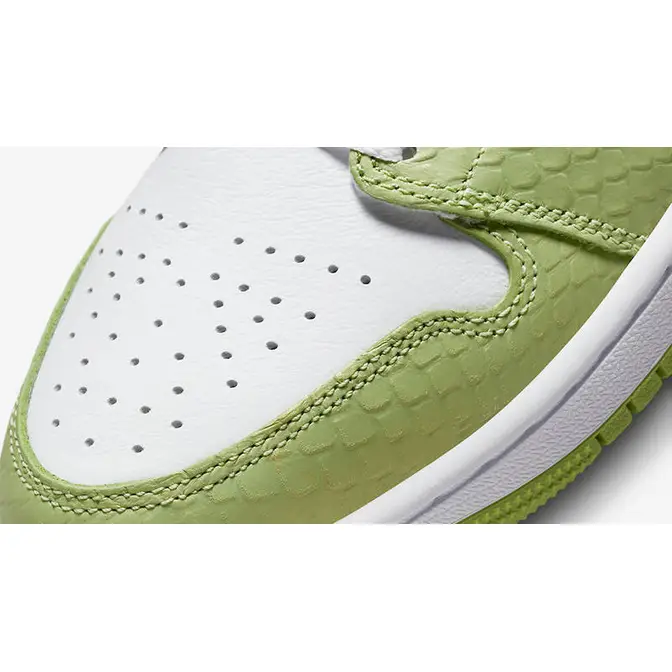 Air Jordan 1 Mid Green Python | Where To Buy | DV2959-113 | The Sole ...