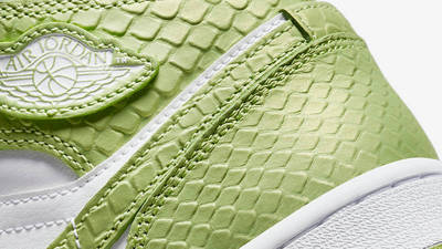 Air Jordan 1 Mid Green Python | Where To Buy | DV2959-113 | The Sole ...