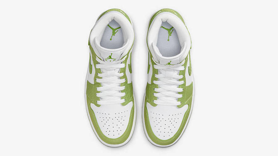 Air Jordan 1 Mid Green Python | Where To Buy | DV2959-113 | The Sole Supplier