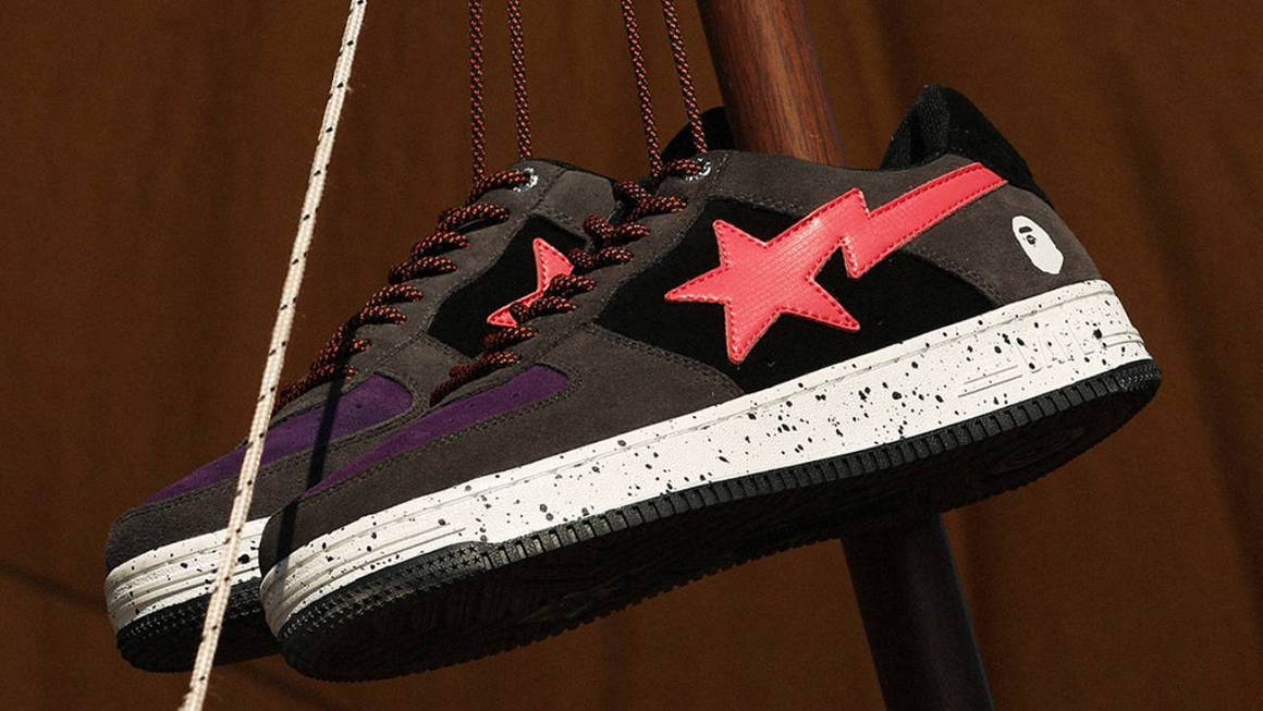 The A Bathing Ape BAPESTA "Outdoors" Collection Showcases a Familiar ...
