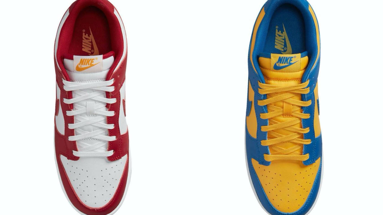Two Brand-New College Colourways of the Nike Dunk Low Are Launching