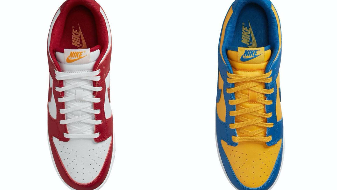 Two Brand-New College Colourways of the Nike Dunk Low Are Launching ...