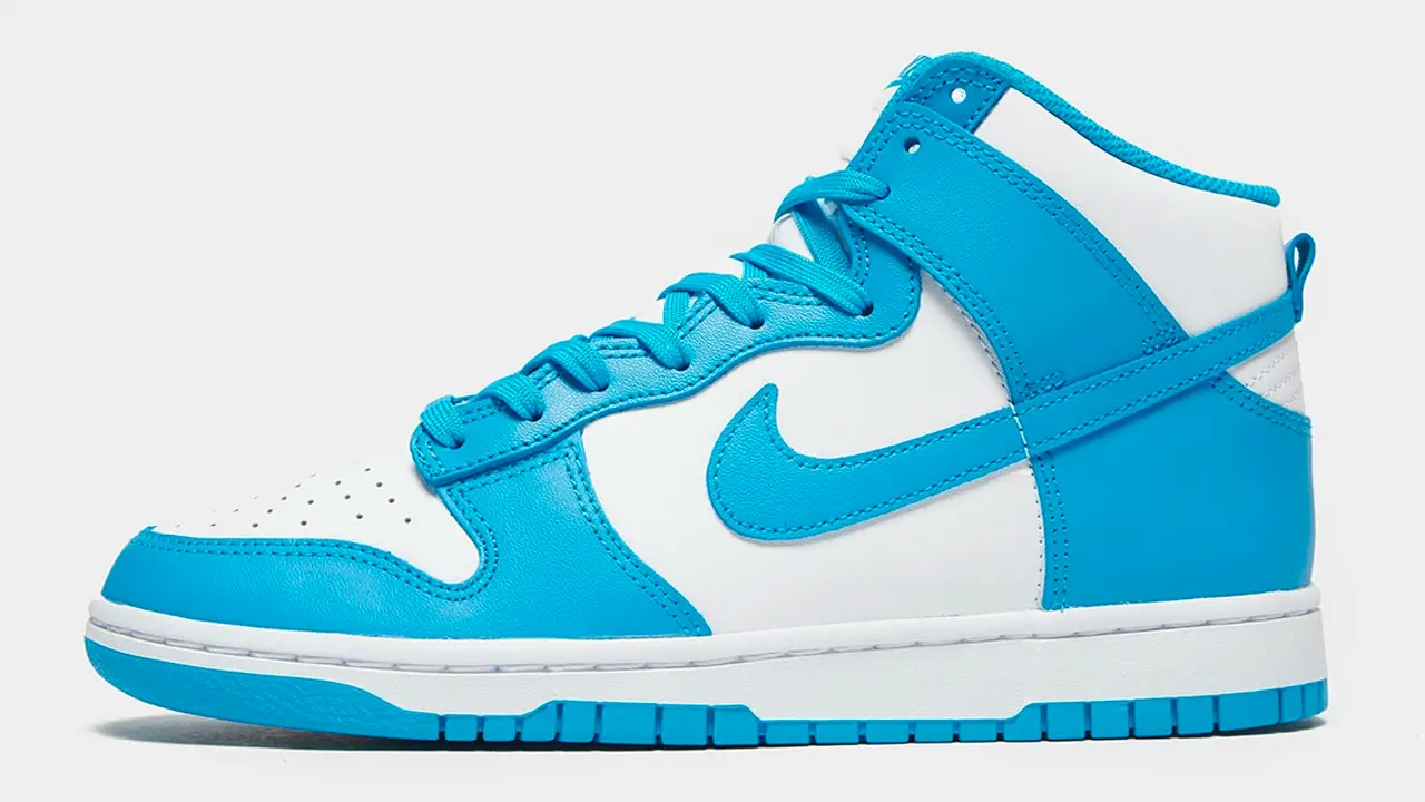 The Nike Dunk High "Laser Blue" Is Colourblocked to Perfection | The ...