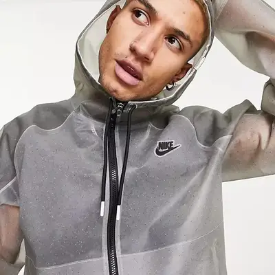 Nike Revival Translucent Water Resistant Hooded Jacket | Where To Buy ...
