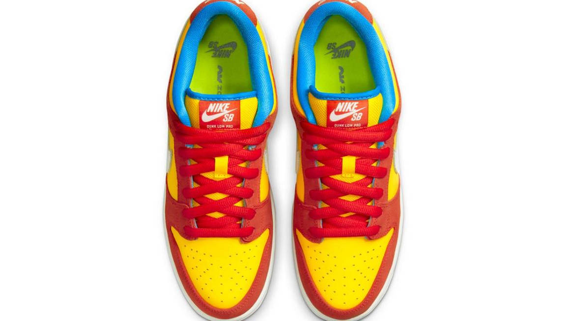 Official Images of the Nike SB Dunk Low "Bart Simpson" Have Arrived ...