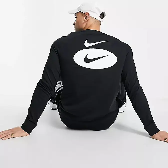 Nike Swoosh Back Print Long Sleeve T-Shirt | Where To Buy