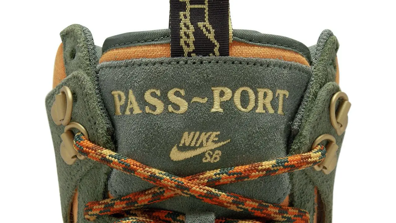The PASS~PORT x Nike SB Dunk High Goes For a Vintage Workwear-Inspired ...