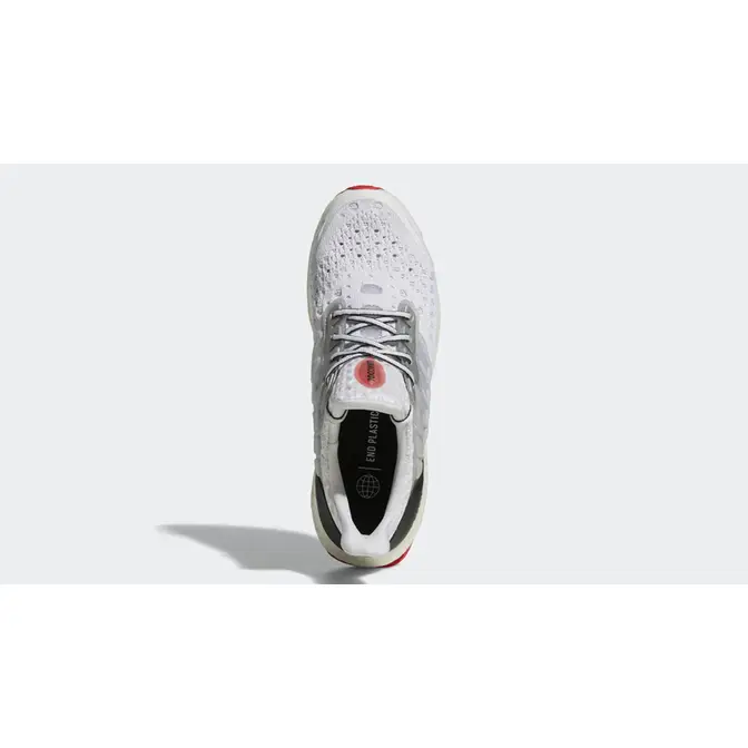 adidas Ultra Boost Clima Cool 2 DNA White Vivid Red | Where To Buy ...