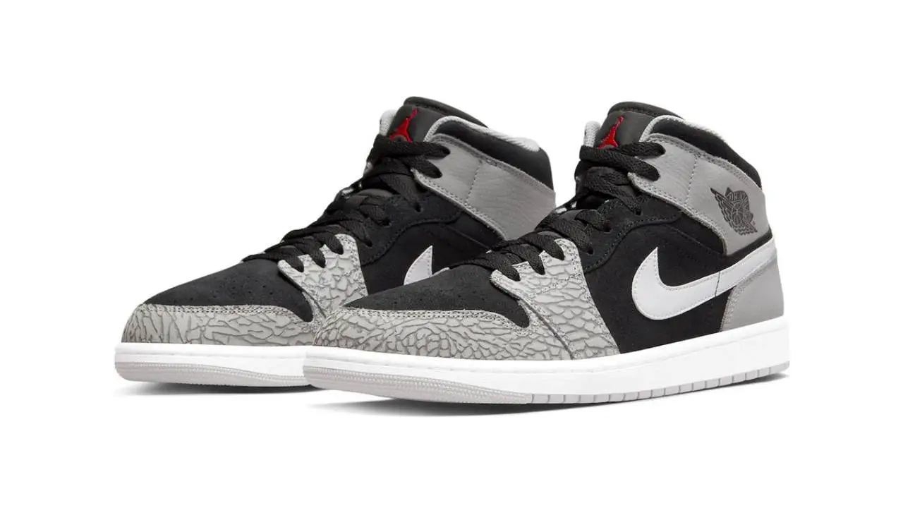 Official Images of the Air Jordan 1 Mid "Elephant Toe" Have Landed ...
