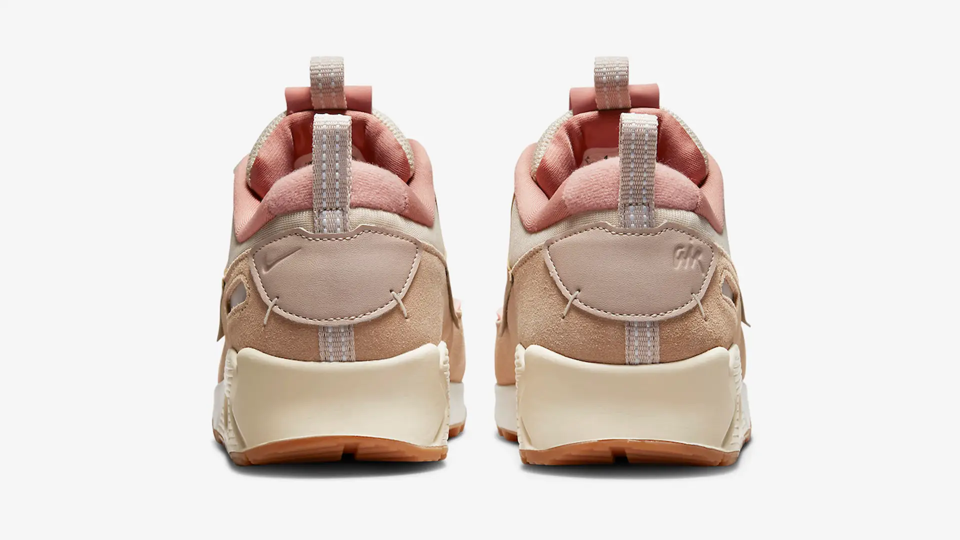 Mix Up Your Rotation With This Beige & Blush Pink Nike Air Max 90 Scrap ...