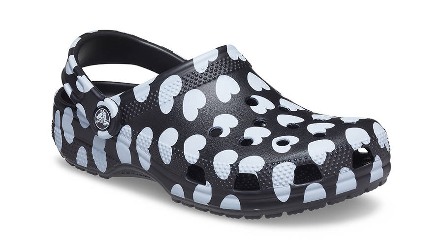 Crocs Classic Clog Hearts Black | Where To Buy | 207679 | The Sole Supplier