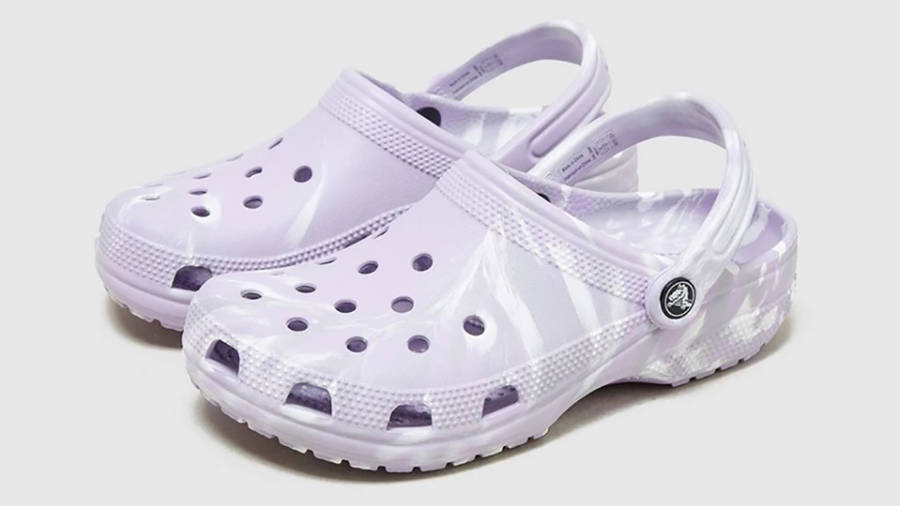 Crocs Classic Clog Marbled Purple | Where To Buy | 2068675PT | The Sole ...