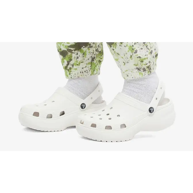 Crocs Classic Clog Platform White | Where To Buy | 206750-100 | The ...