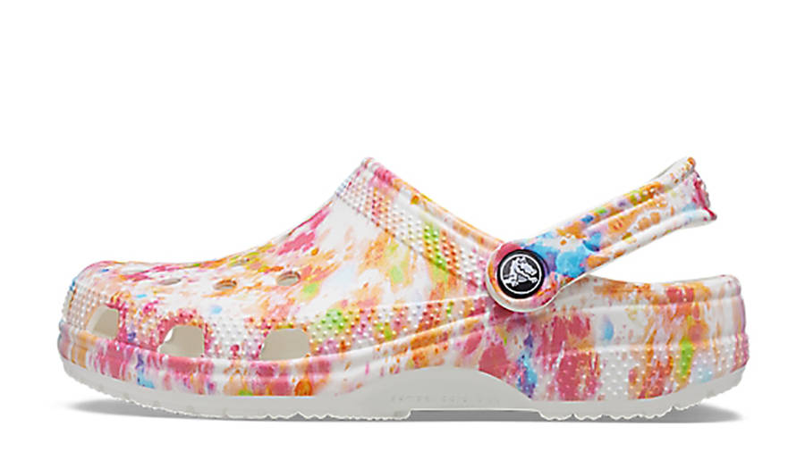 Crocs Classic Clog Tie Dye Orange Multi | Where To Buy | 20545383B ...