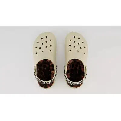 Crocs Classic Clogs Lined Bone Leopard | Where To Buy | The Sole Supplier