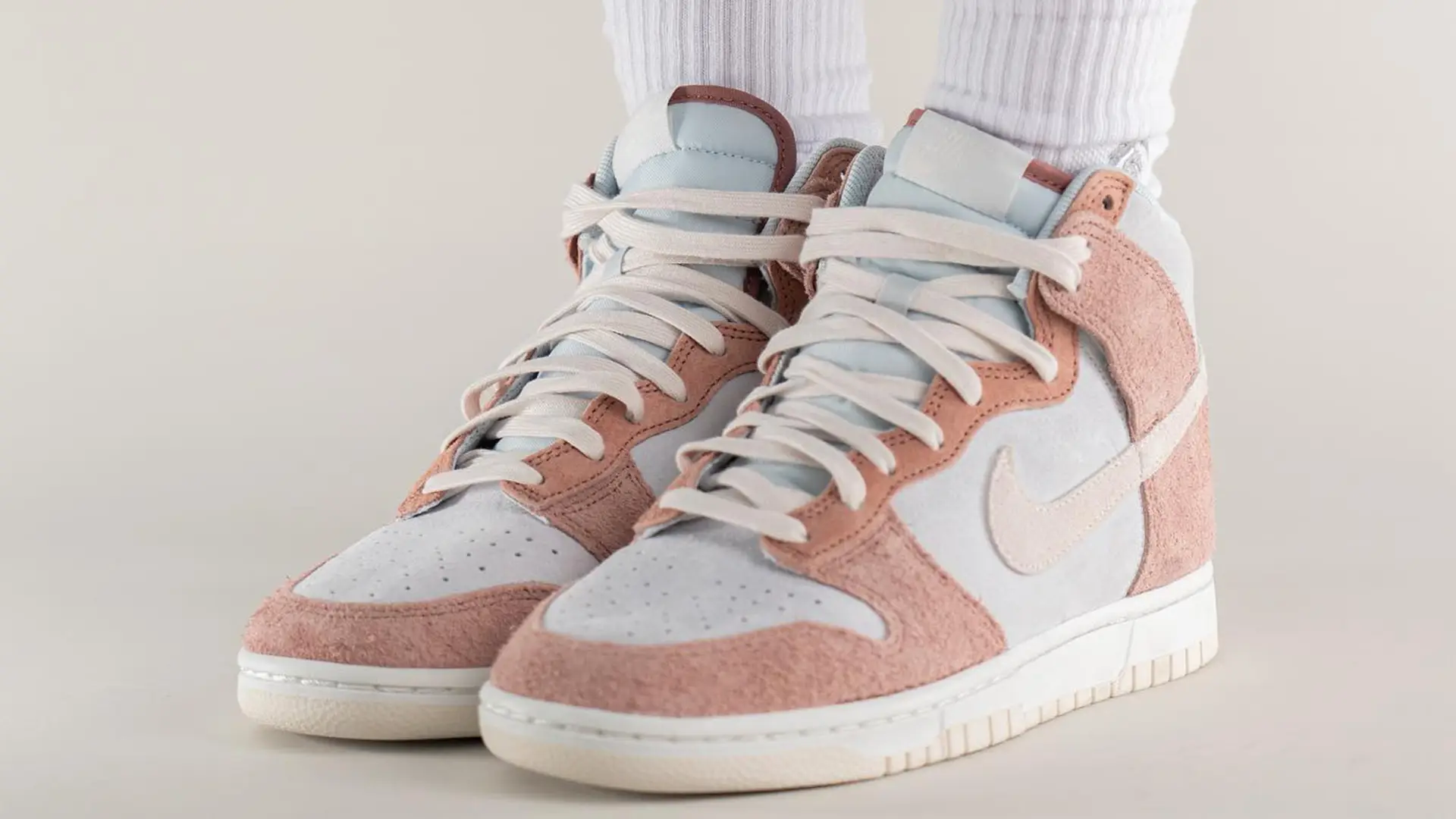 Get Up Close and Personal with the Nike Dunk High "Fossil Rose" | The ...