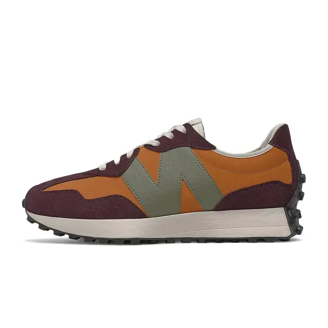 New Balance 327 Orange Burgundy | Where To Buy | MS327LY1 | The Sole ...