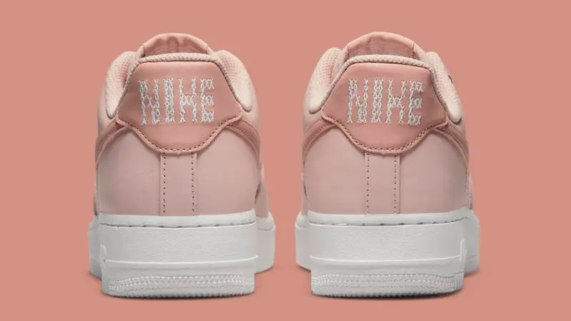 A Blush-Coloured Upper Decorates This Pretty Nike Air Force 1 | The ...