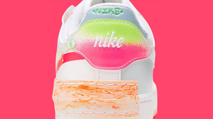 Nike Air Force 1 Shadow Ghost Swoosh White Multi | Where To Buy ...