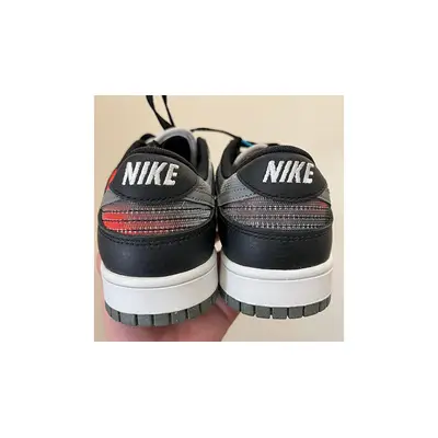 Nike Dunk Low Reflective Swoosh Black White | Where To Buy | The Sole ...