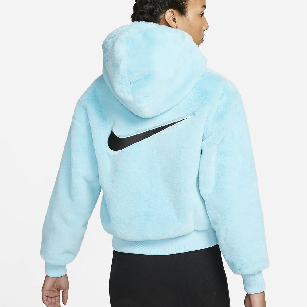 Nike Sportswear Essentials Faux Fur Jacket - Copa | The Sole Supplier